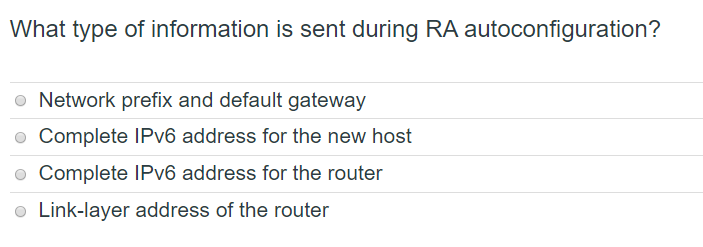 Solved What type of information is sent during RA | Chegg.com