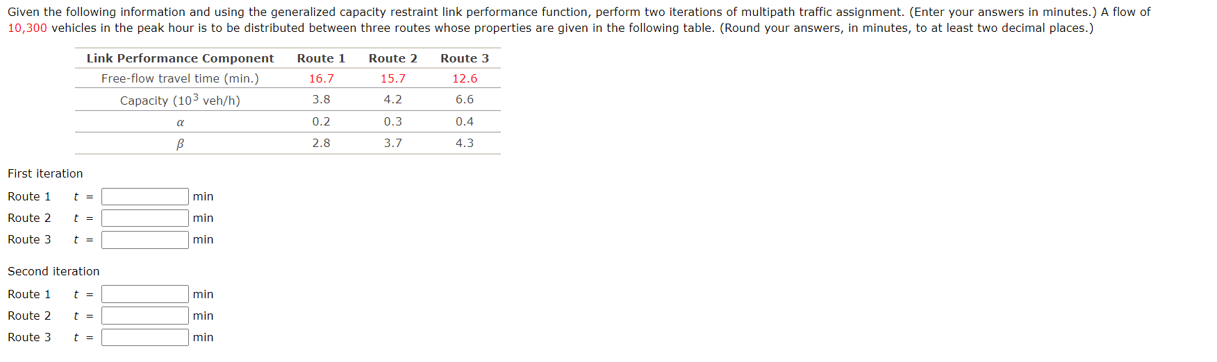 Solved \begin{tabular}{cccc} \hline Link Performance | Chegg.com