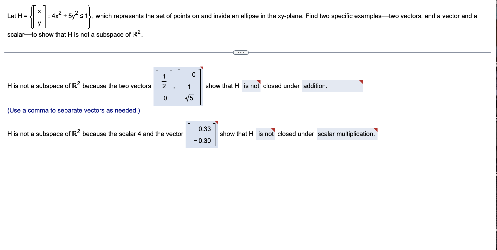 Solved The answers shown below are the correct answers, I | Chegg.com