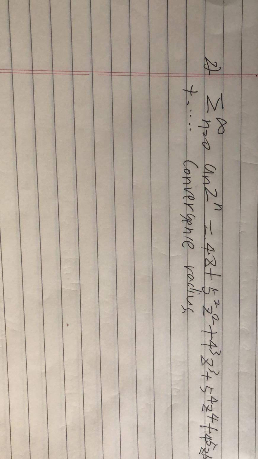 Solved 2) IN z no an2n = 484 52 22 +43 234 542 4+4525 to | Chegg.com