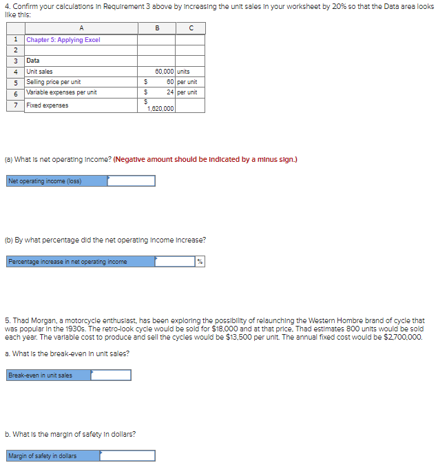[Solved]: Required information The Chapter 5 Form worksh