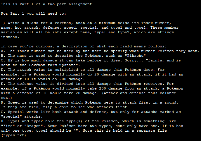 Solved This is Part 1 of a two part assignment. For Part 1 | Chegg.com
