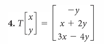 Solved In Exercises 3-6, prove that the given transformation | Chegg.com