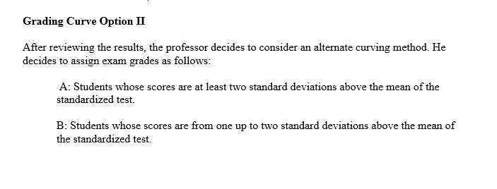 Solved 4. Using that information, find the exam scores that | Chegg.com
