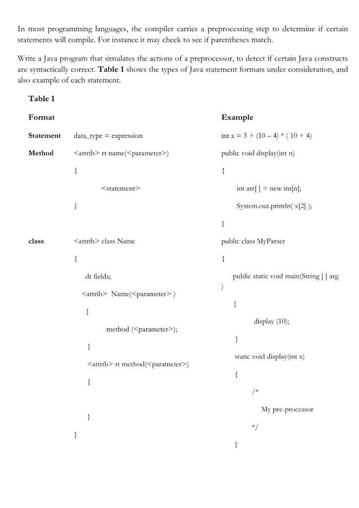 Solved In most programming languages, the compiler carries a | Chegg.com