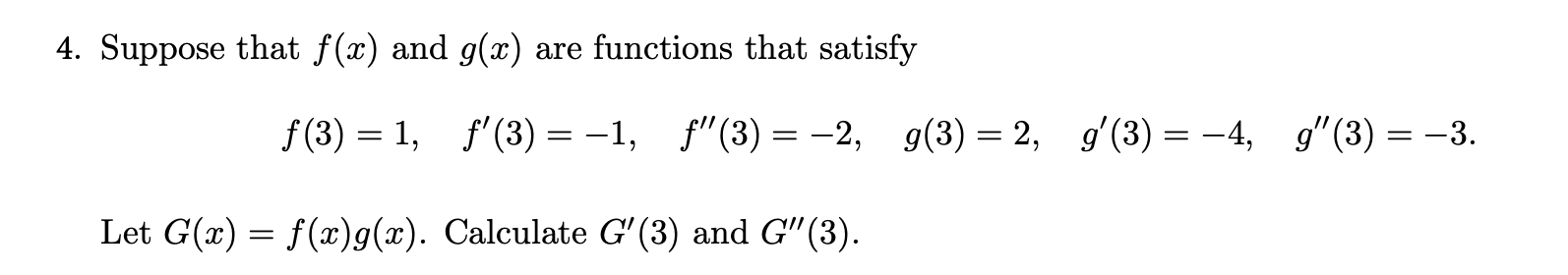 Solved Suppose that f(x) ﻿and g(x) ﻿are functions that | Chegg.com