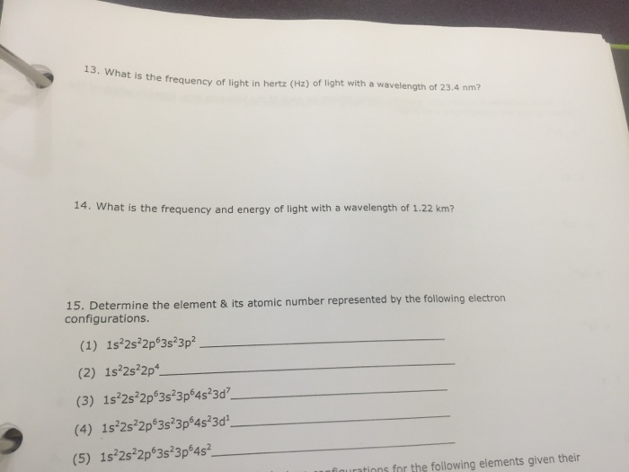 Solved What is the frequency of light in hertz (Hz) of light | Chegg.com
