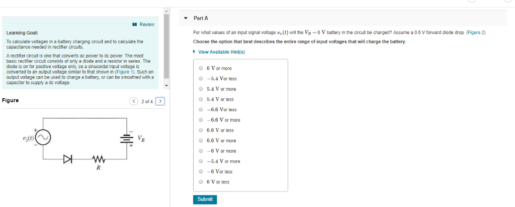 Solved Submit Review Learning Goal: Part B To calculate | Chegg.com