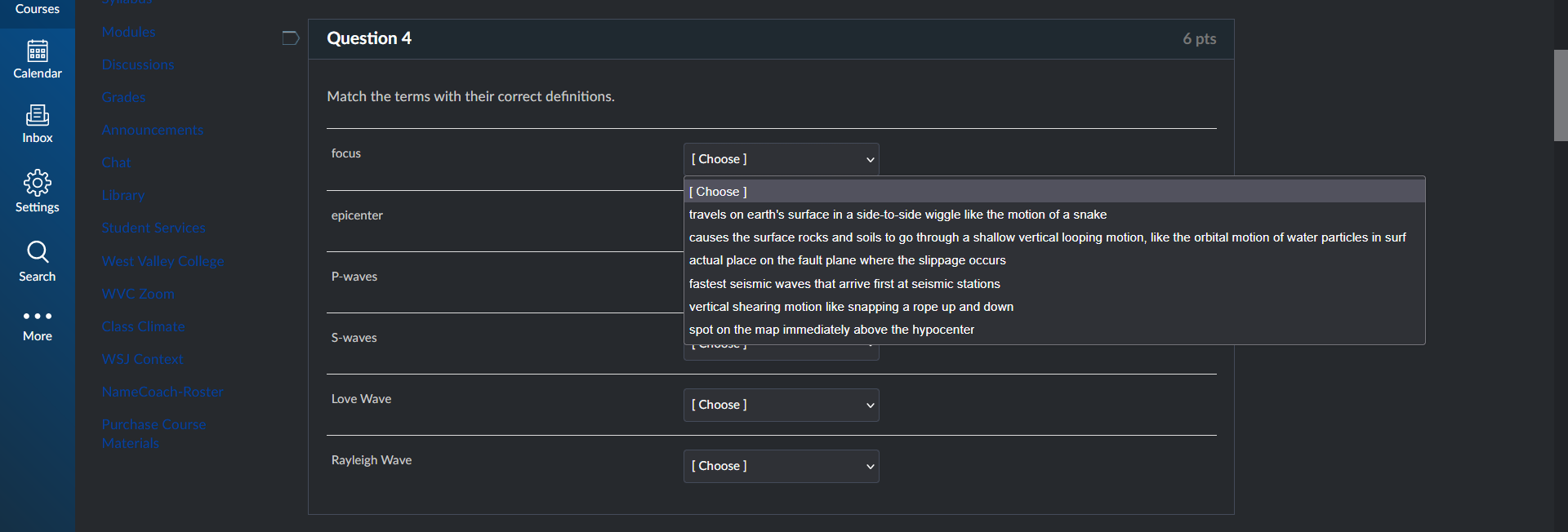 Solved Match the terms with their correct definitions. Need | Chegg.com