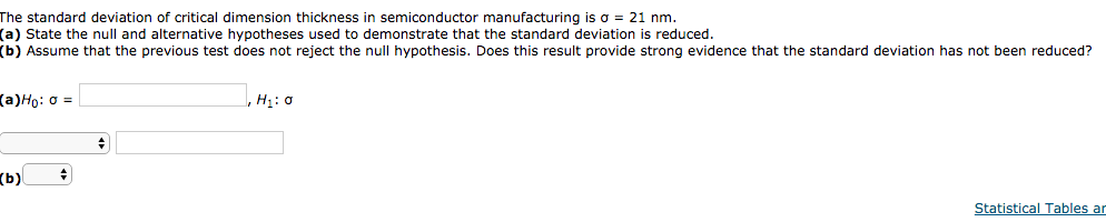 Solved The standard deviation of critical dimension | Chegg.com