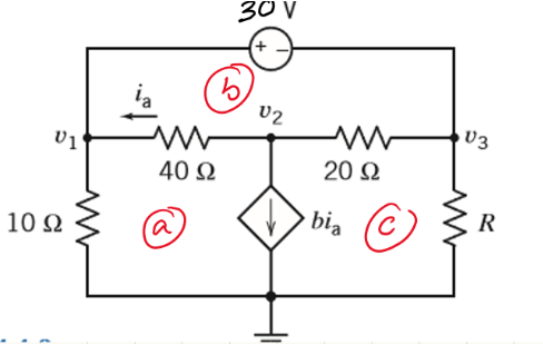 Solved To conduct the mesh current method, develop the | Chegg.com