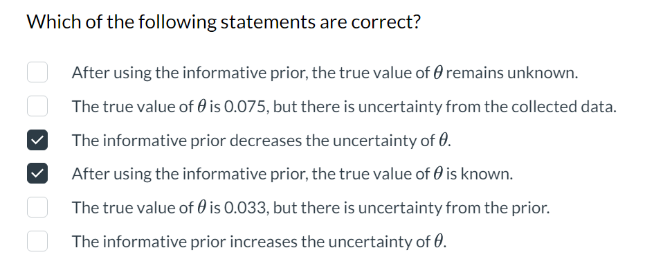 Solved The following plot shows the posterior probability | Chegg.com