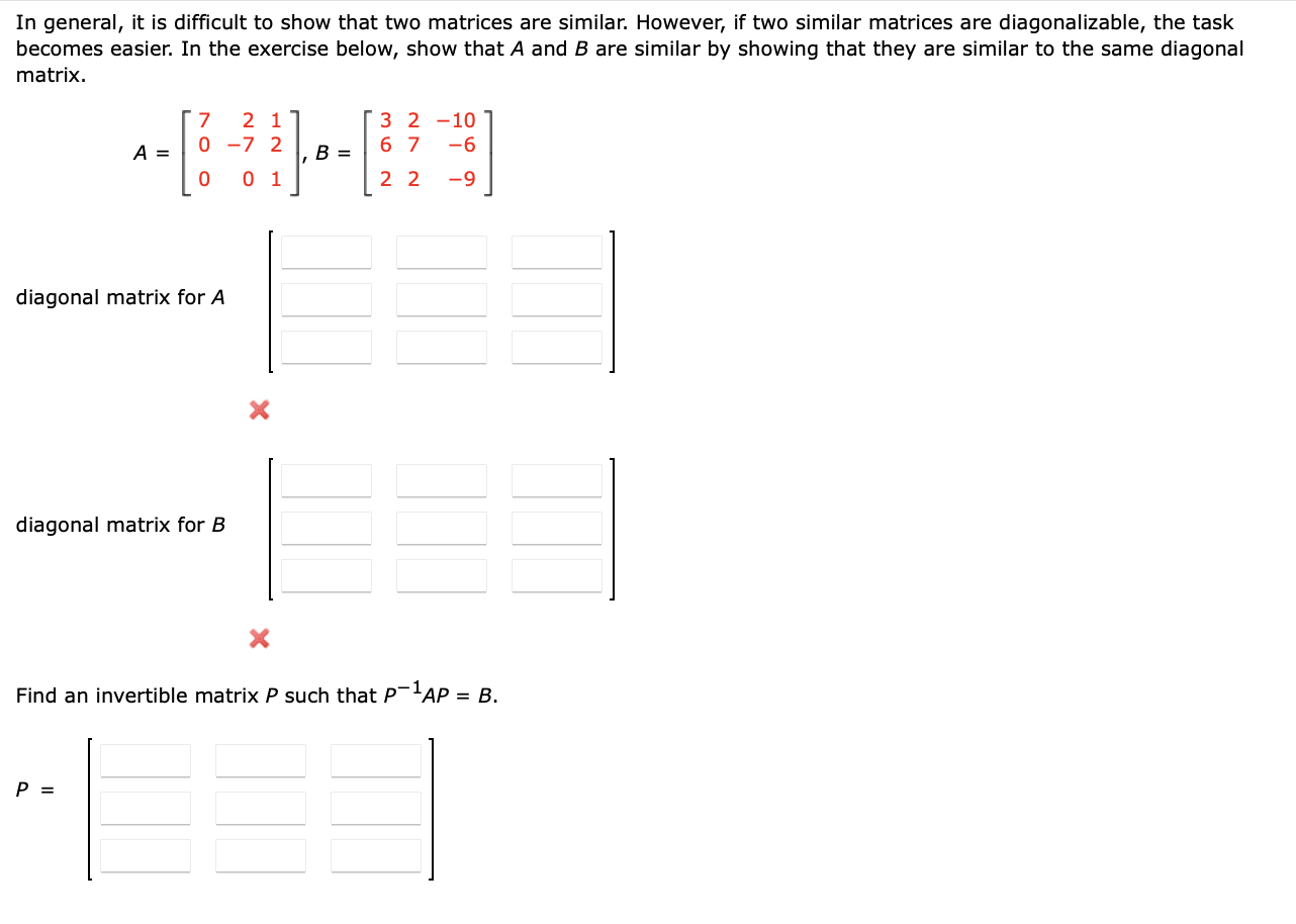 In general, it is difficult to show that two matrices | Chegg.com