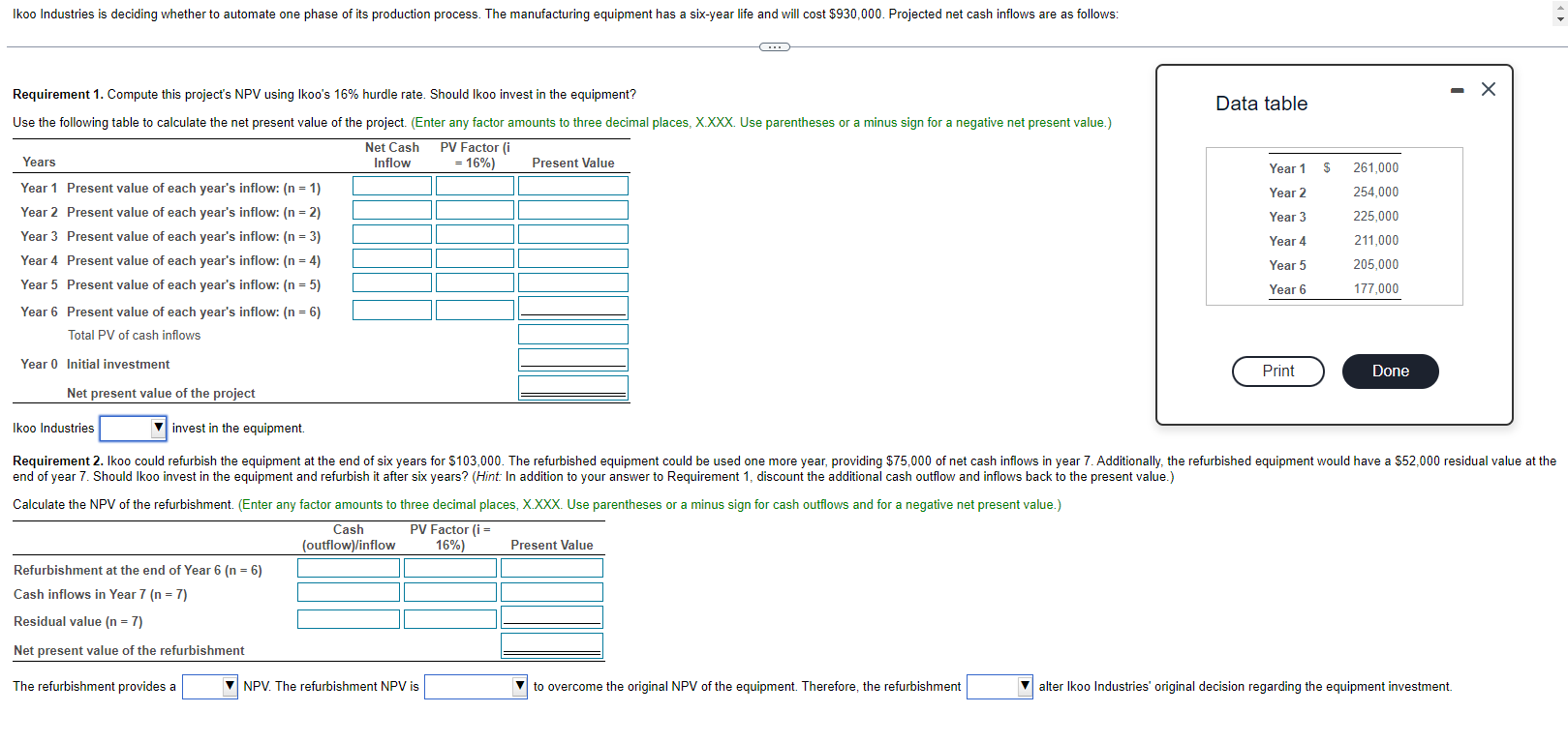 Solved Reference ReferenceRequirement 1. Compute this | Chegg.com