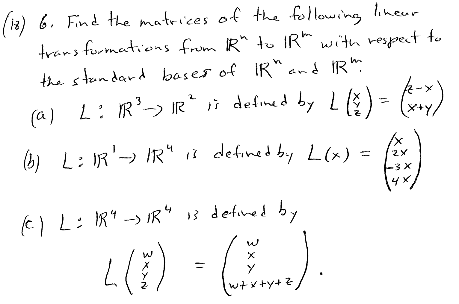 solved-18-6-find-the-matrices-of-the-following-linear-chegg