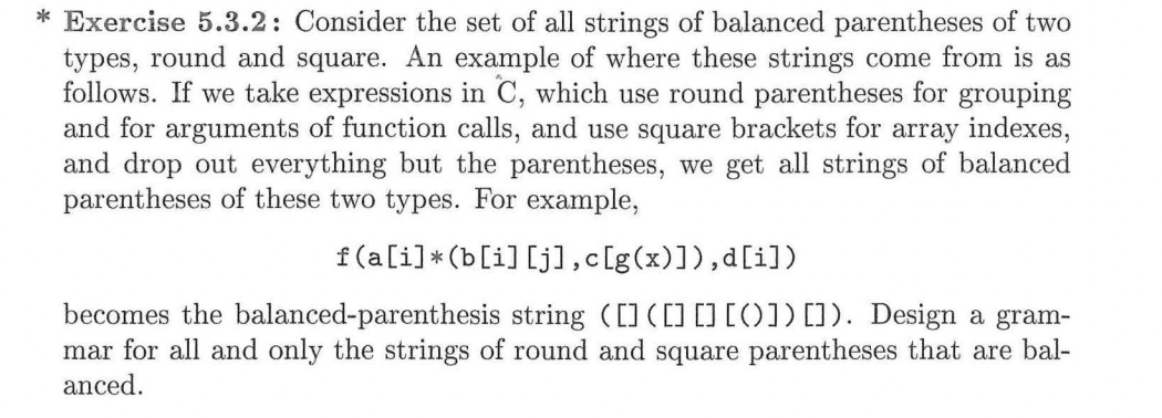 Solved Exercise 5.3.1: Prove that if a string of parentheses | Chegg.com