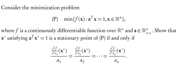 Solved Consider the minimization problem (P) | Chegg.com