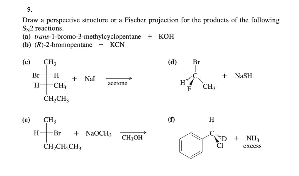 Solved Draw a perspective structure or a Fischer projection | Chegg.com