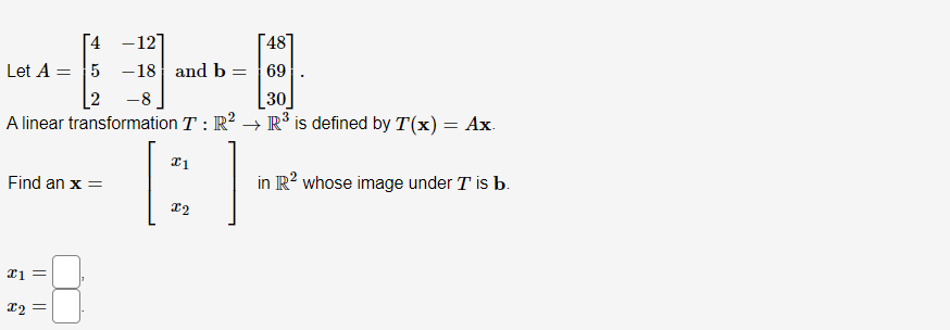 Solved Let A be a 3 x 6 matrix. What must a and b be if we | Chegg.com