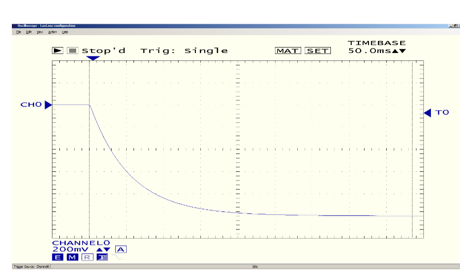 Solved 10. Practice with measuring time constants. Below are | Chegg.com
