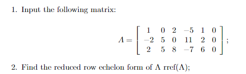 Solved In Mathlab Can You Solve This And Add Comments On 