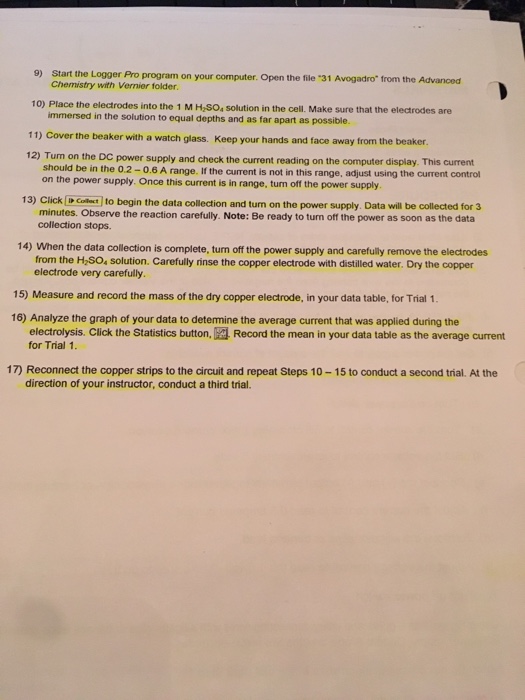 Solved Determining Avogadro's Number The basic counting unit | Chegg.com
