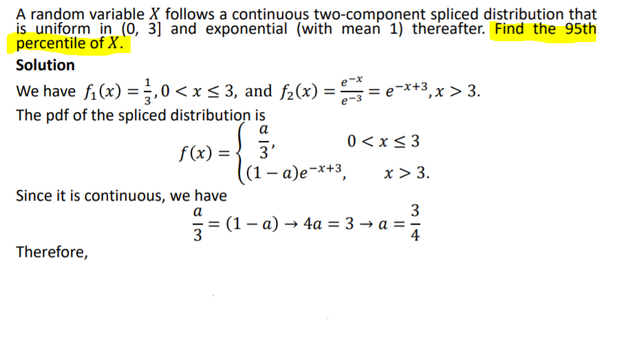Solved A random variable X follows a continuous | Chegg.com