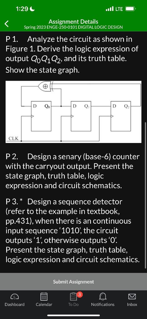 Solved P 1. Analyze the circuit as shown in Figure 1. Derive | Chegg.com
