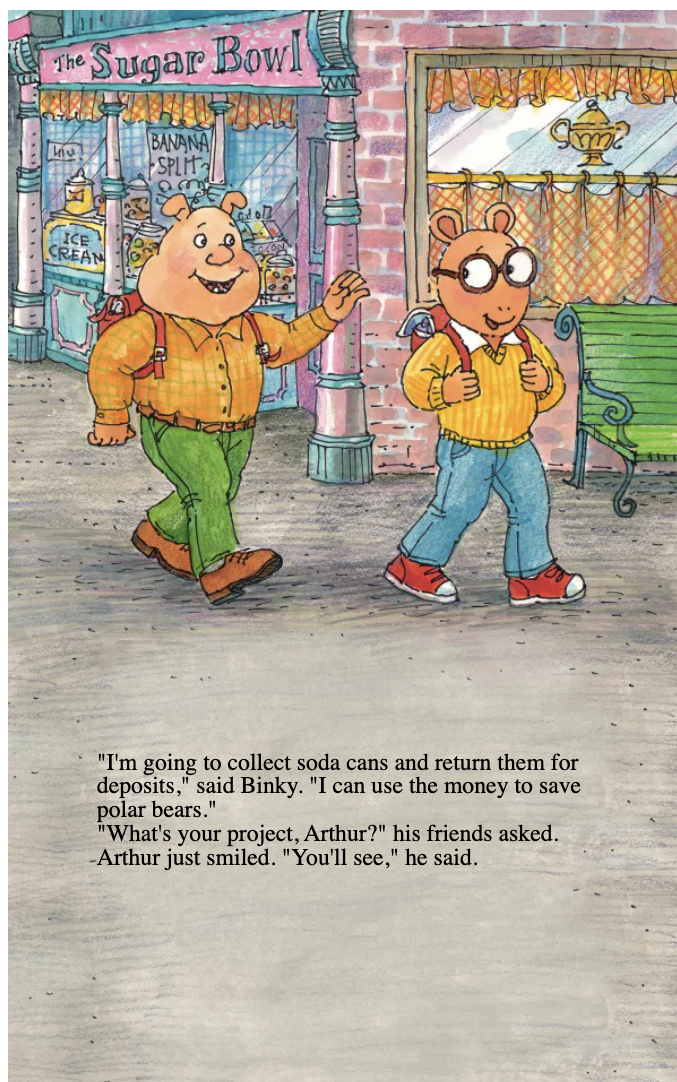 Solved MARC BROWN ARTHUR Turns Green DE MARC BROWN ARTHUR | Chegg.com