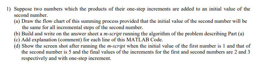 Solved 1) Suppose two numbers which the products of their | Chegg.com