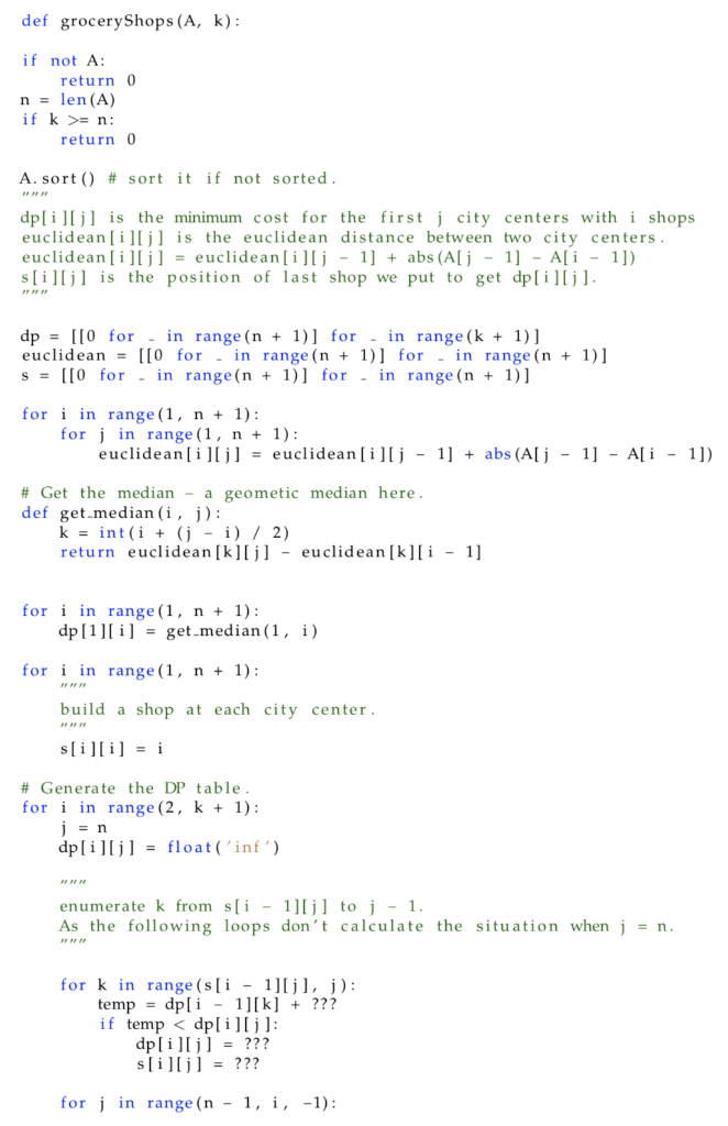 Dynamic Programing - City Planning. A city planner | Chegg.com