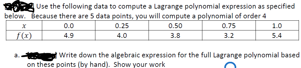 Solved y," k below. I USC İ he ollowing da a to compute a | | Chegg.com