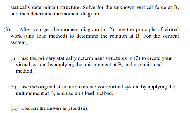 Solved Problem 1 Consider the beam with only flexural | Chegg.com