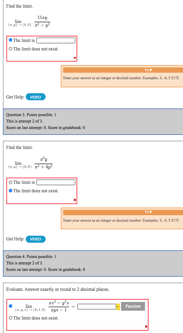 Solved Find the limit. 11.cy lim (2,3)+(0,0) 2 + y2 The | Chegg.com