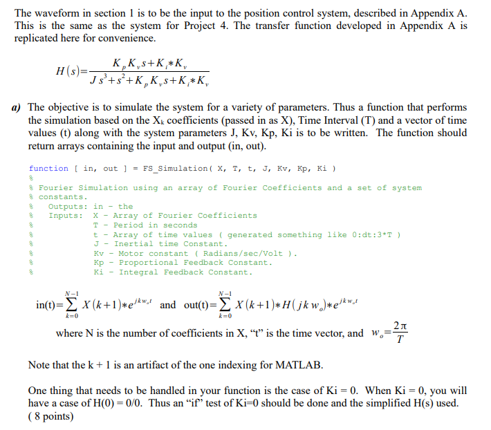 Please answer the following question using MATLAB | Chegg.com