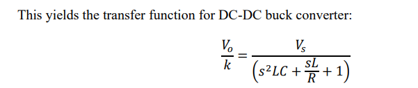 Solved Can you help derivation this transfer function ? | Chegg.com