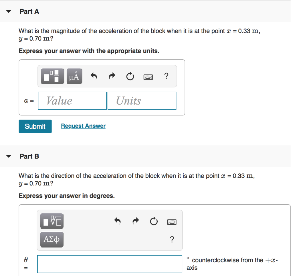 Solved A small block with mass 0.0400 kg is moving in the | Chegg.com