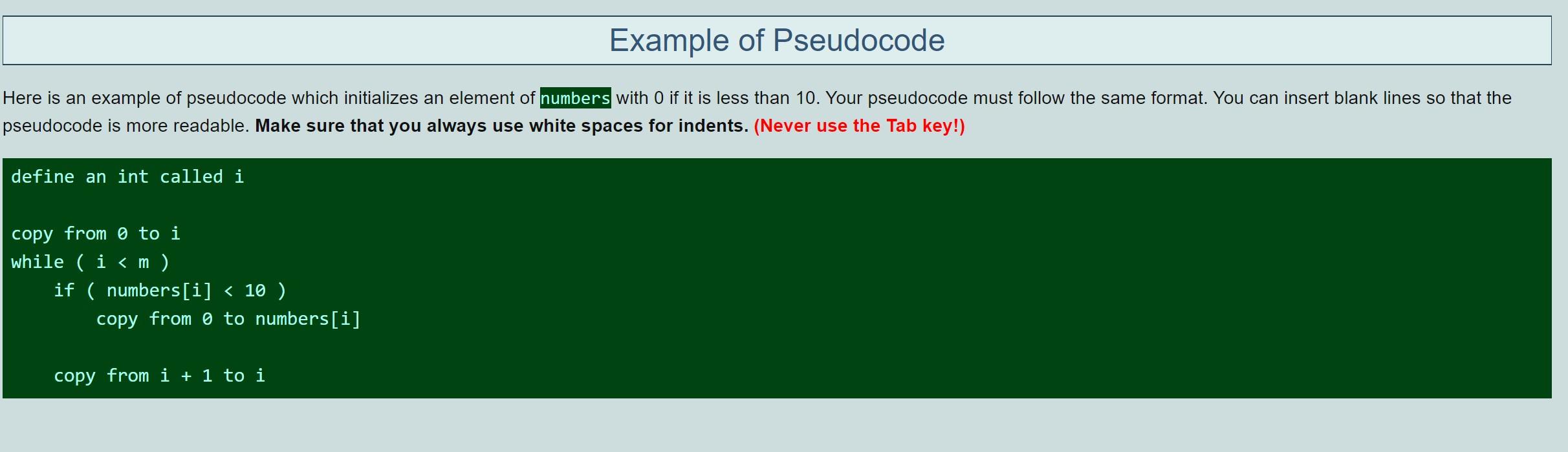 Solved Pseudocode [4 pts] You will write pseudocode to | Chegg.com