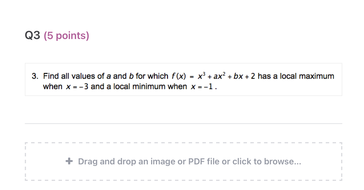 Solved 3. Find all values of a and b for which | Chegg.com