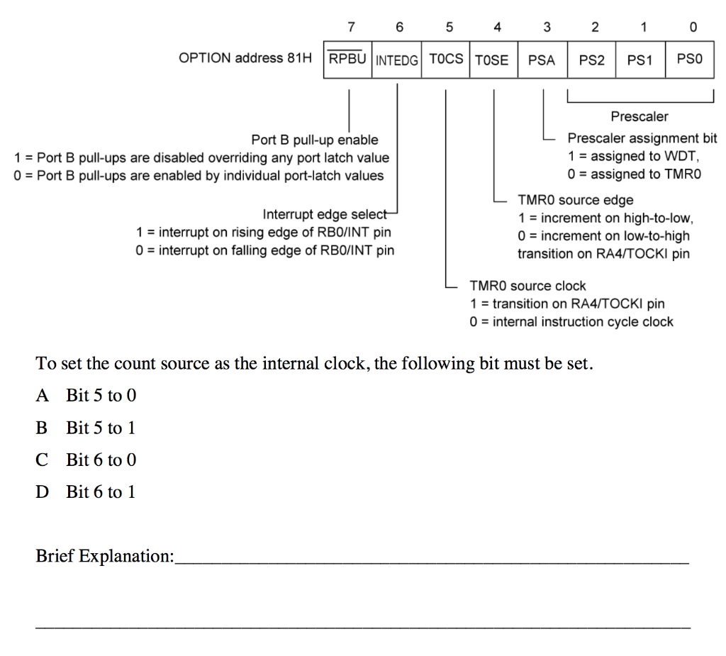 10. (page 391) The PIC microcontroller PIC 16C74 has | Chegg.com