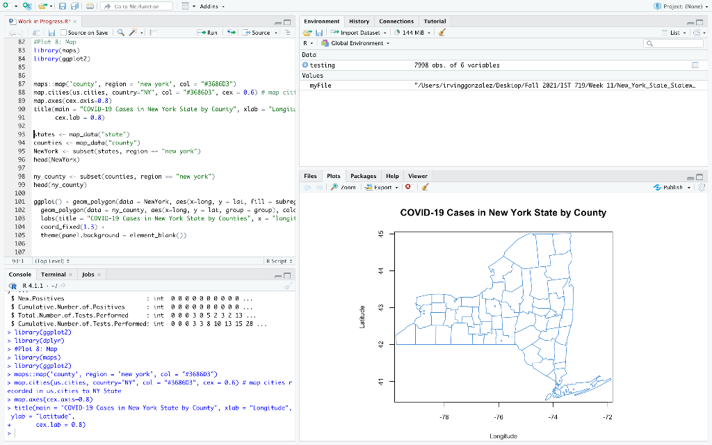 Working on a code for one of my data courses, having | Chegg.com