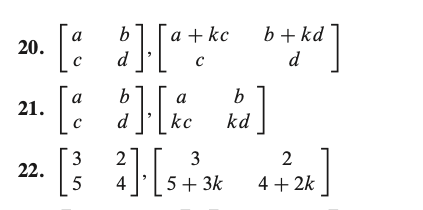 Solved In Exercises 19–24, explore the effect of an | Chegg.com