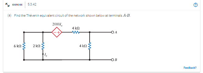 Solved a) Find the Thévenin equivalent circuit of the | Chegg.com