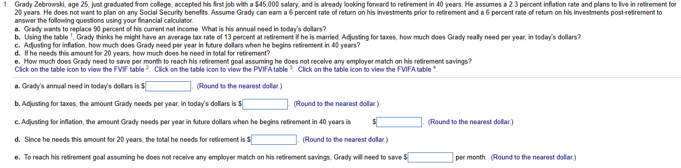 Solved answer the following questions using your financial | Chegg.com