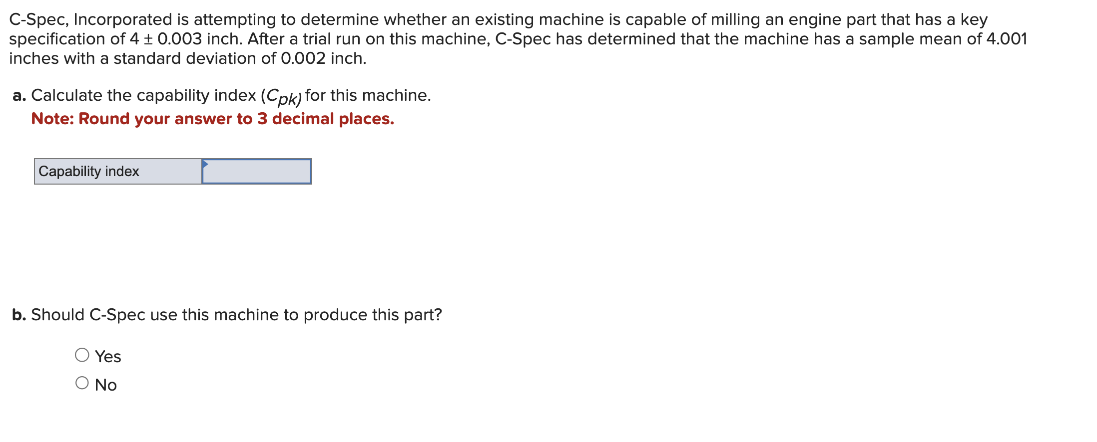 Solved C-Spec, Incorporated is attempting to determine | Chegg.com