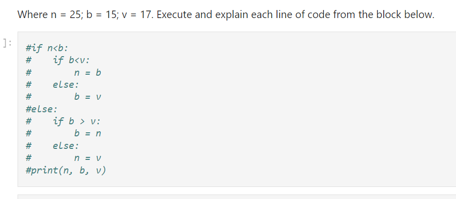 Solved Where n = 25; b = 15; v = 17. Execute and explain | Chegg.com