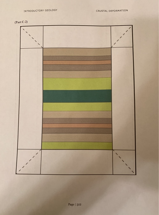 CRUSTAL DEFORMATION INTRODUCTORY GEOLOGY dh ooDn moc | Chegg.com