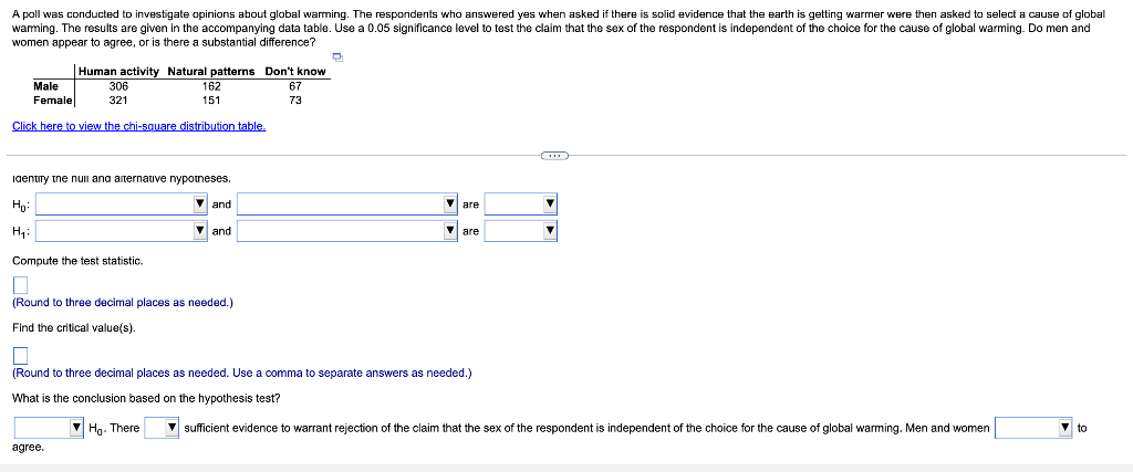 Solved Click here to view the chi-square distribution table. | Chegg.com