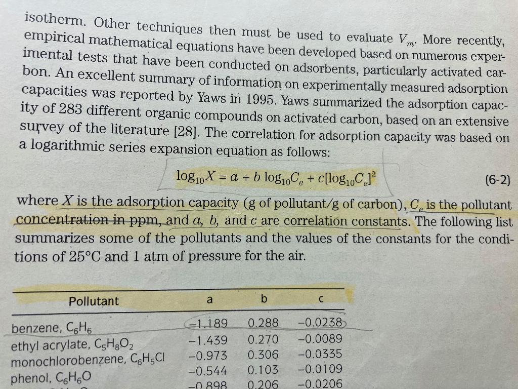 For Problem 6-4, determine the time to breakthrough | Chegg.com