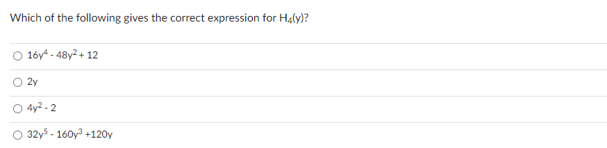 Solved Which of the following gives the correct expression | Chegg.com
